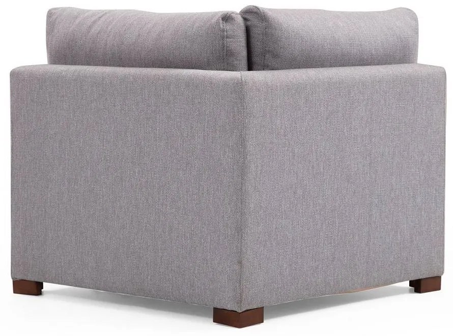 Designová rohová sedačka Wilano 350 cm světle šedá