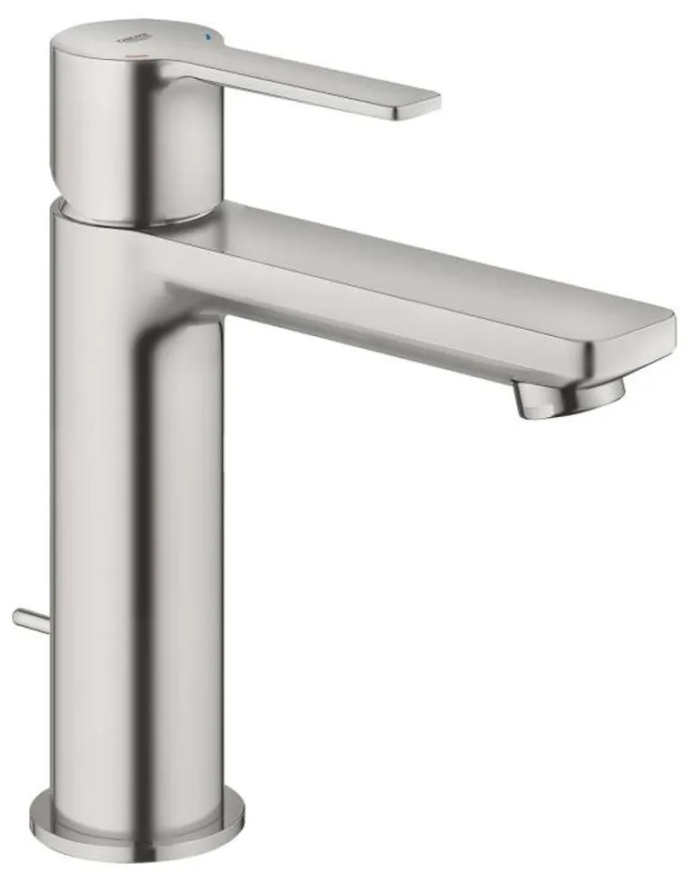 Grohe Lineare - Umyvadlová baterie s výpustí, supersteel 32114DC1
