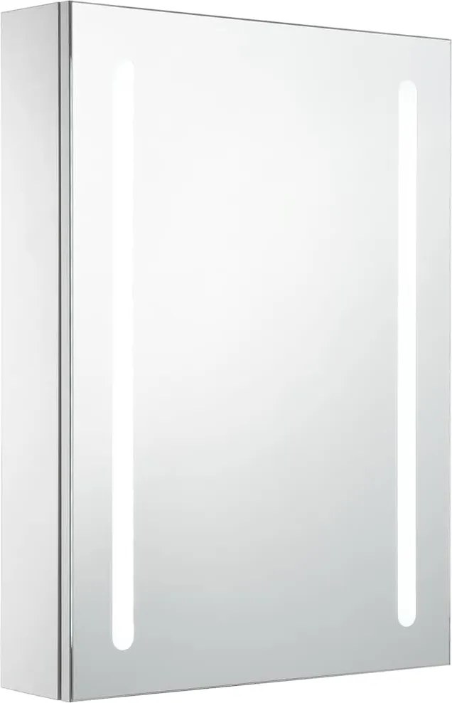 LED koupelnová skříňka se zrcadlem 50 x 13 x 70 cm 285117