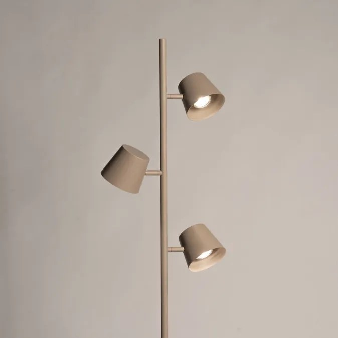 Stojací lampa Snap Fosca Dark Taupe Trio