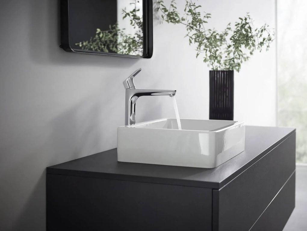 Hansgrohe Focus, vysoká umyvadlová baterie 230 bez odtokové soupravy, chromová, 31532000