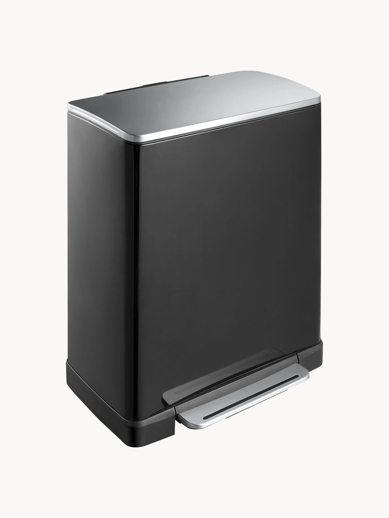 Recyklační odpadkový koš s pedálem E-Cube, různé velikosti