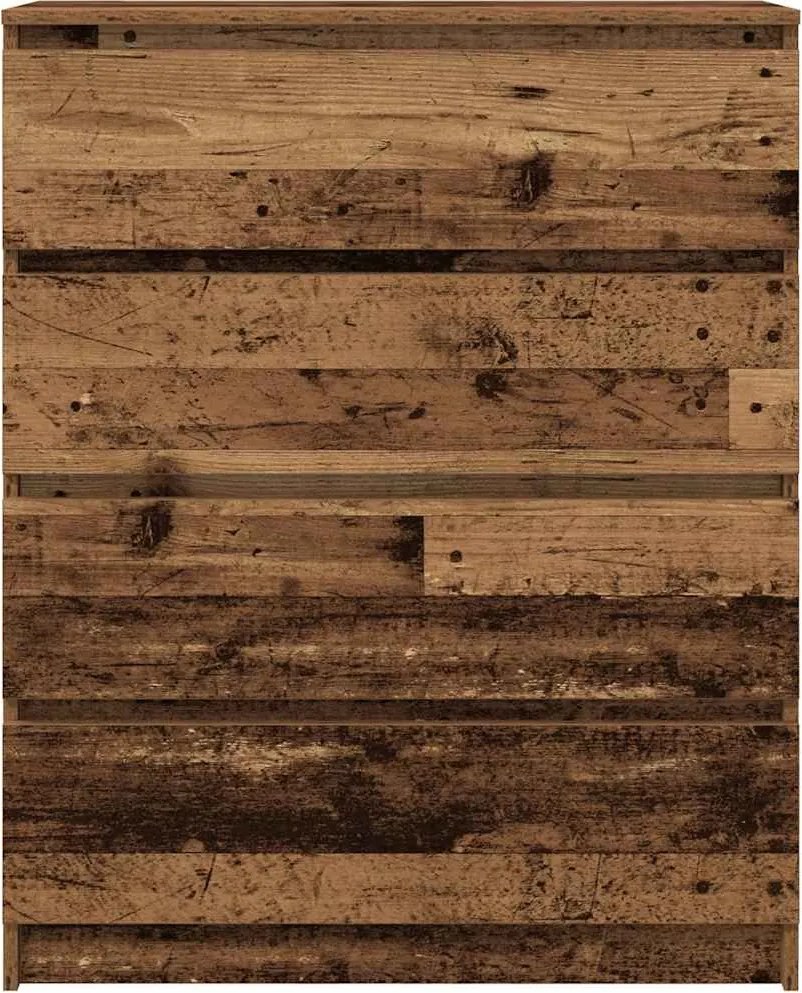 Příborník starého dřeva 80x35x99 cm kompozitní dřevo 3328487