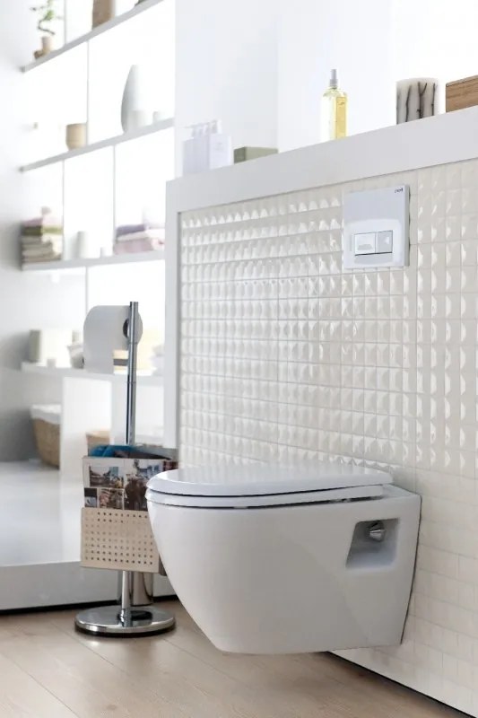 Canakcilar Ceramic Creavit TERRA TP325 závěsné wc + bidet 2v1 bílé