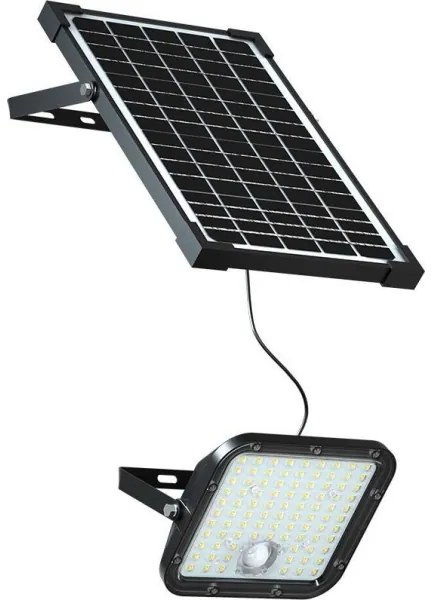 LED Solární reflektor se senzorem LED/30W/6,4V 4000K