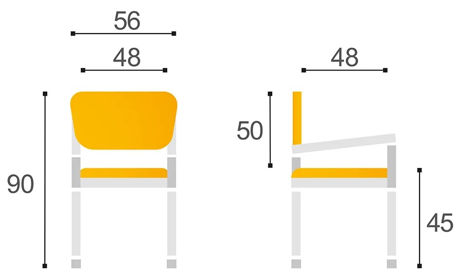 Office Pro Konferenční židle Calypso Meeting Barva opěráku: 1111 černá
