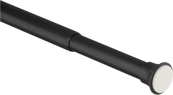 Matně černá tyč na sprchový závěs 106 - 182 cm Chroma – Umbra