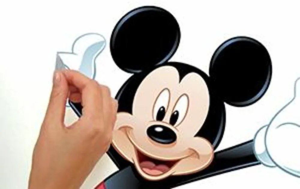 Samolepky na zeď s Disney motivem MYŠÁK MICKEY