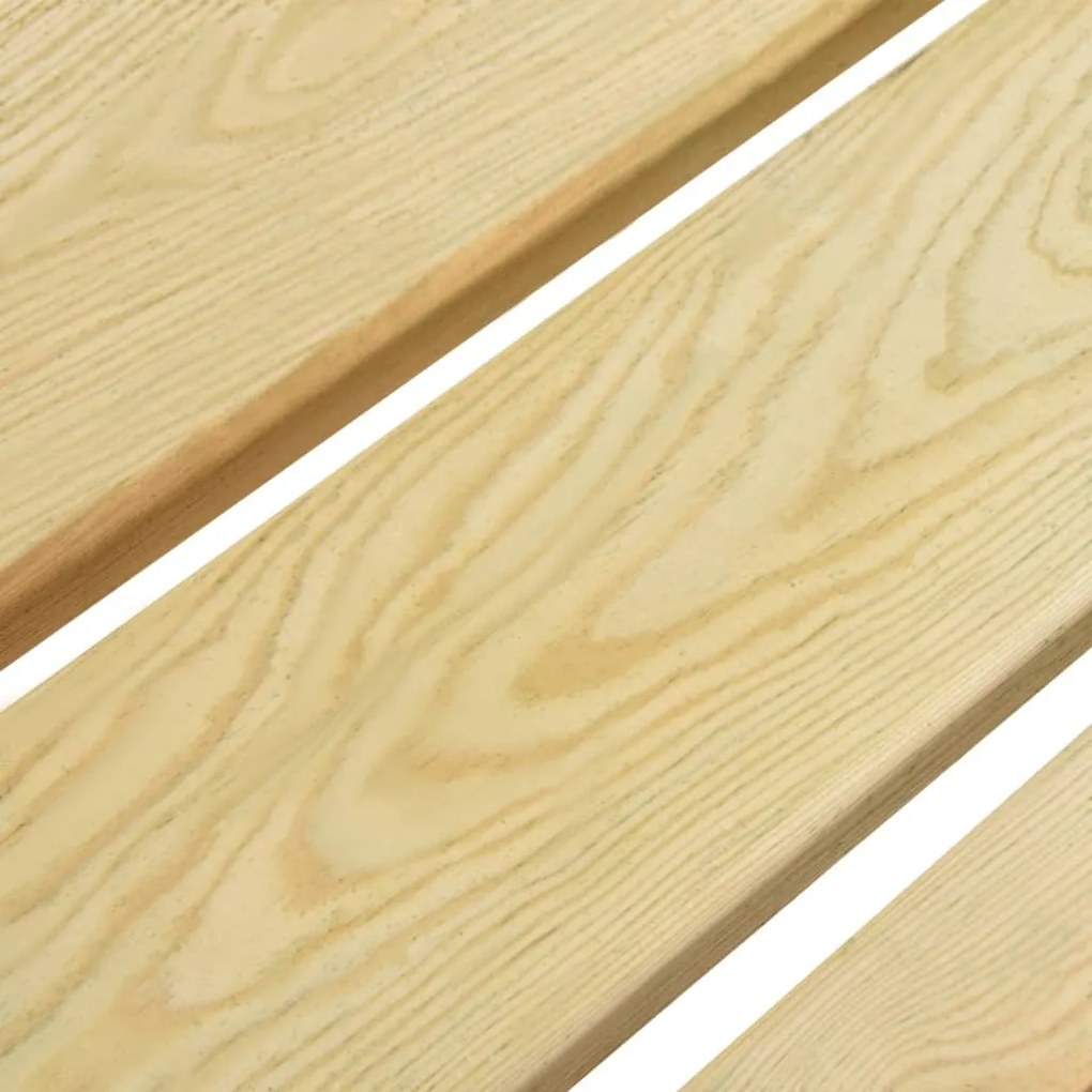 Zahradní lavice 140 cm impregnované borové dřevo
