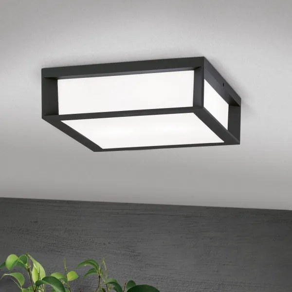 Orion - Venkovní svítidlo HENRY 2xE27/15W/230V 26x26 cm IP44 antracit