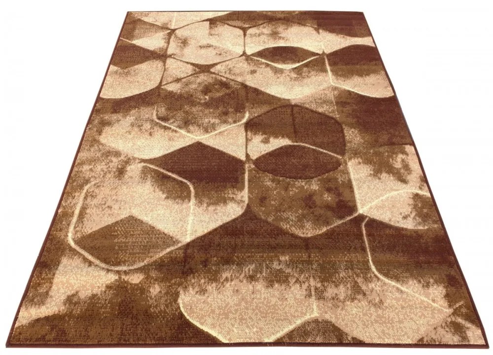 Kusový koberec PP Mars hnědý, Velikosti 200x300cm