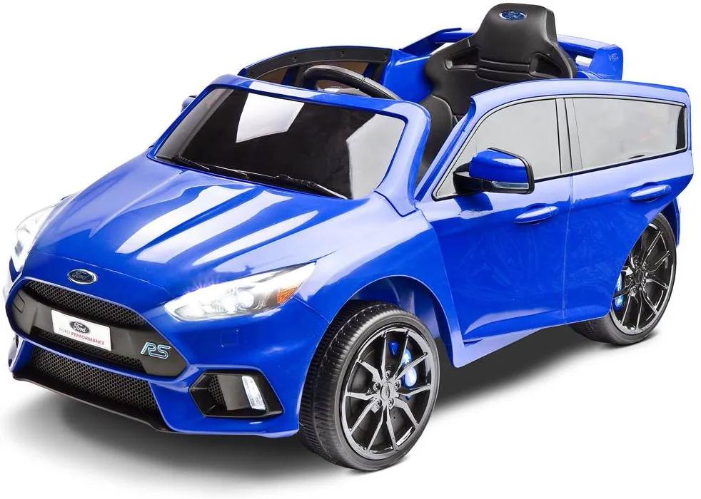 Elektrické autíčko Toyz FORD FOCUS RS - 2 motory blue