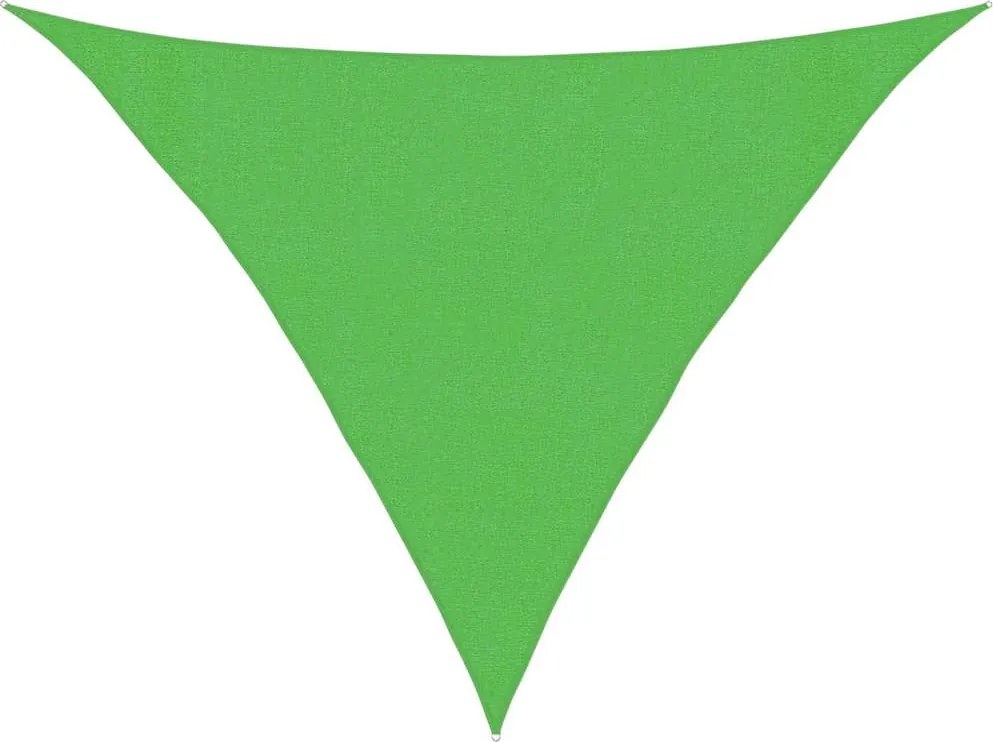 Stínící plachta 160 g/m² světle zelená 3 x 3 x 4,2 m HDPE 311309