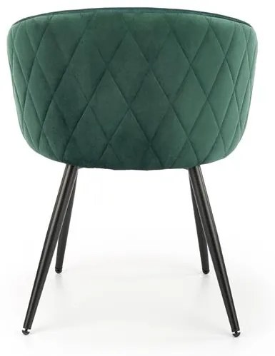 HALMAR K430 židle tmavě zelená