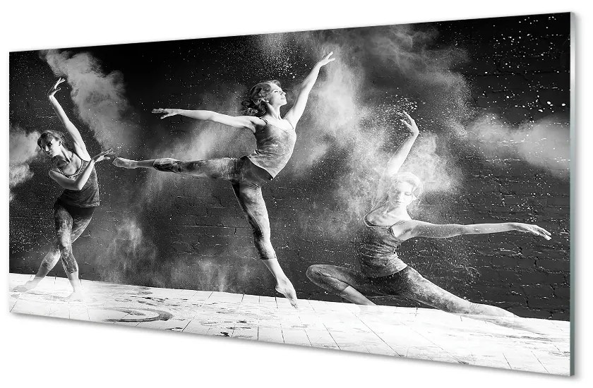 akrylový obraz Dámská Baleríny kouř 100x50 cm