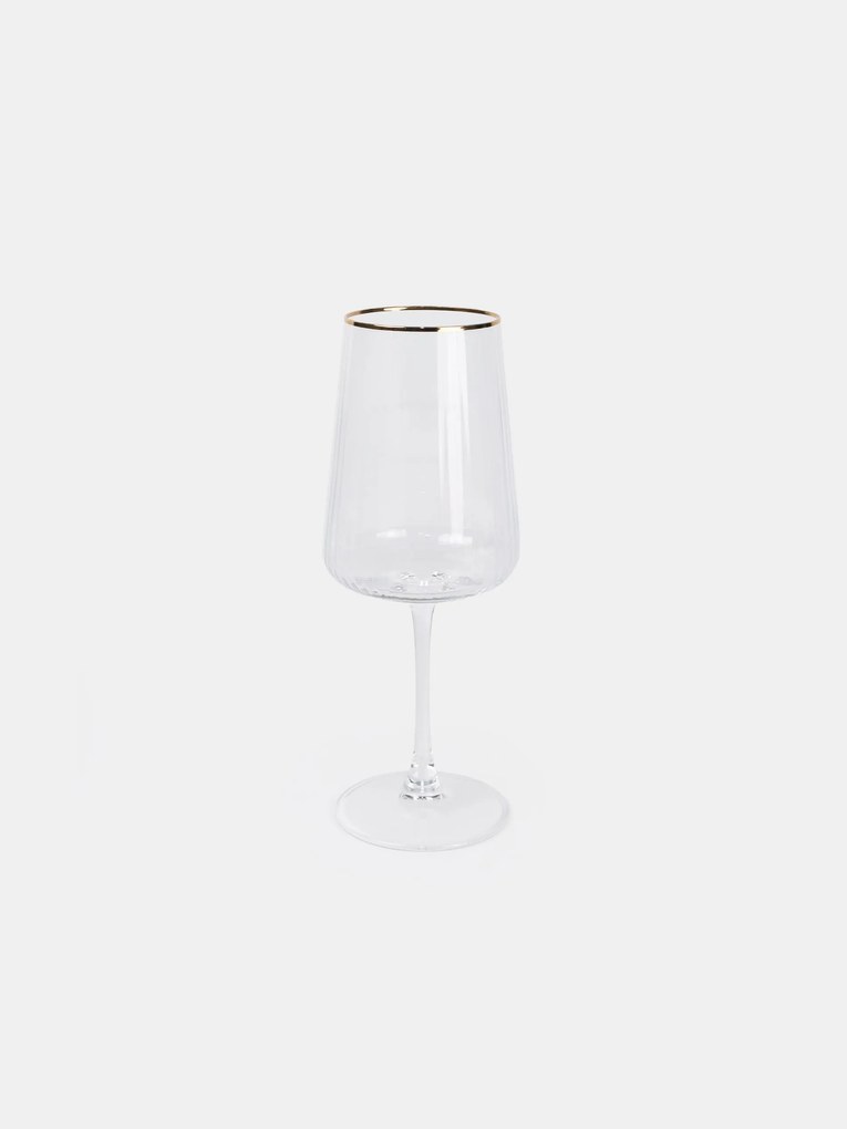 Sinsay - Rýhovaná sklenička - clear
