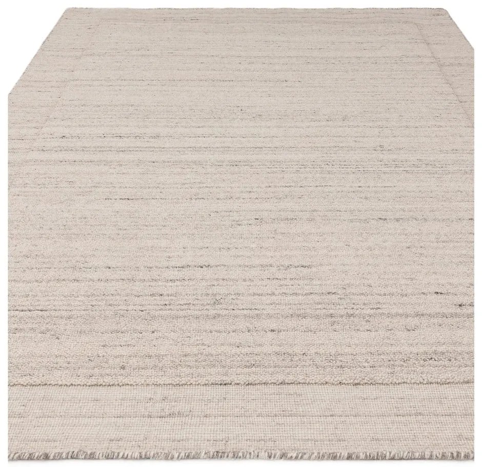 Krémový ručně tkaný vlněný koberec 200x300 cm Larson – Asiatic Carpets