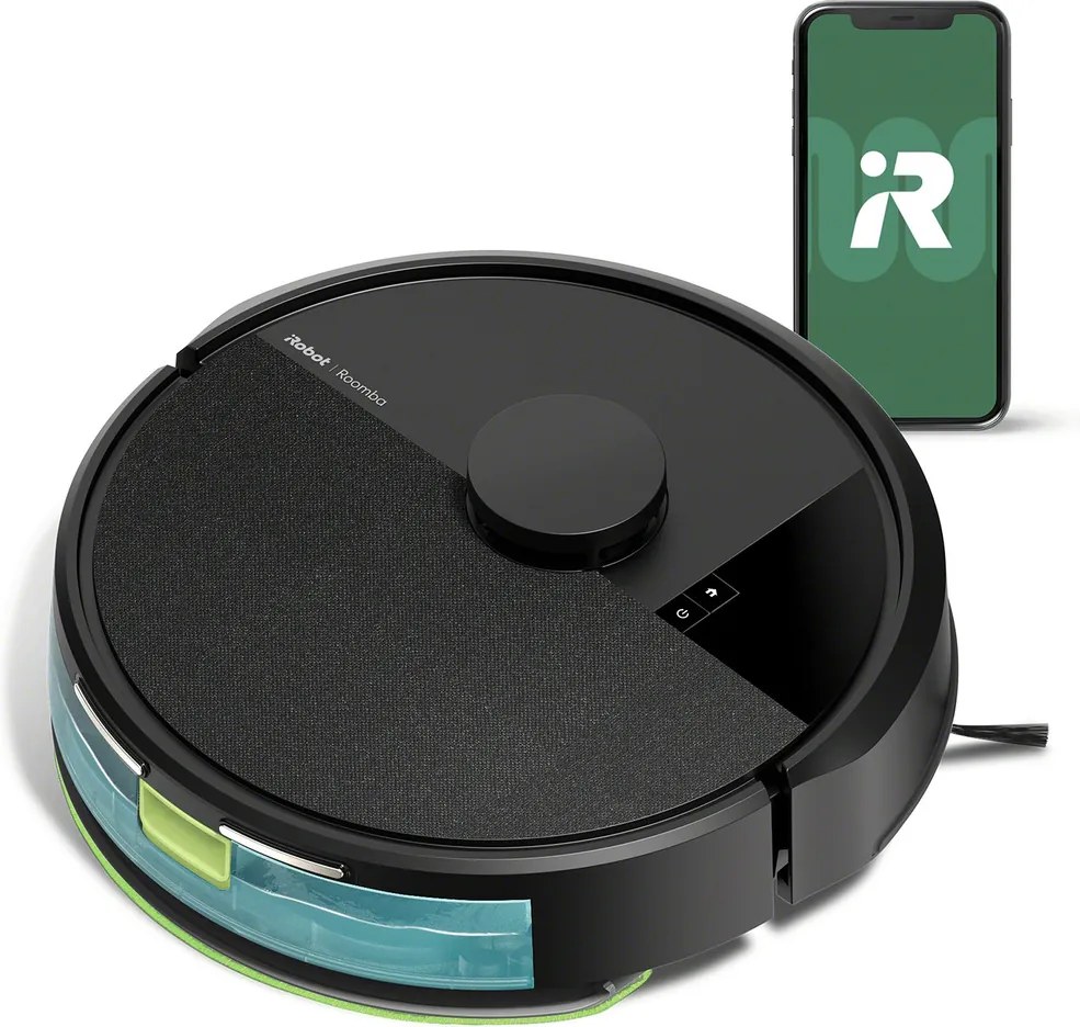 iRobot Roomba 105 Combo - black - Robotický vysavač s mopem