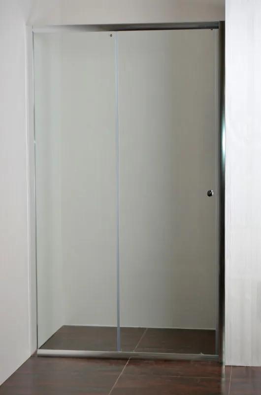 Arttec - ONYX 130 NEW Sprchové posuvné dveře do niky 126 - 131 cm čiré bezpečnostní sklo 5 mm PAN01184