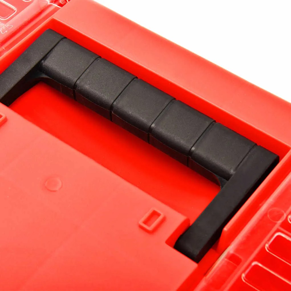 Box na nářadí plast 462 x 256 x 242 mm červený 146269