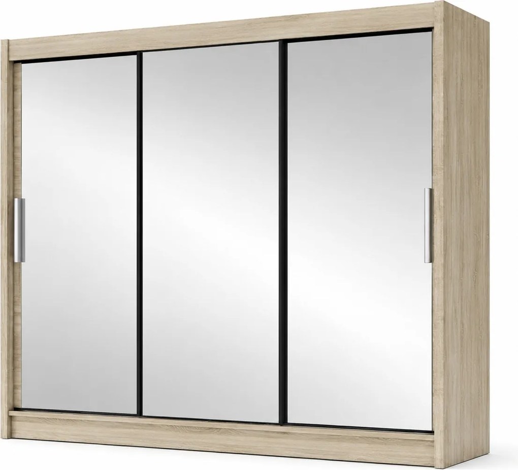 FALCO Skříň Astana III 250 cm dub sonoma