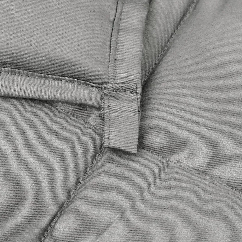 Zátěžová deka šedá 135 x 200 cm 6 kg textil,  3154777
