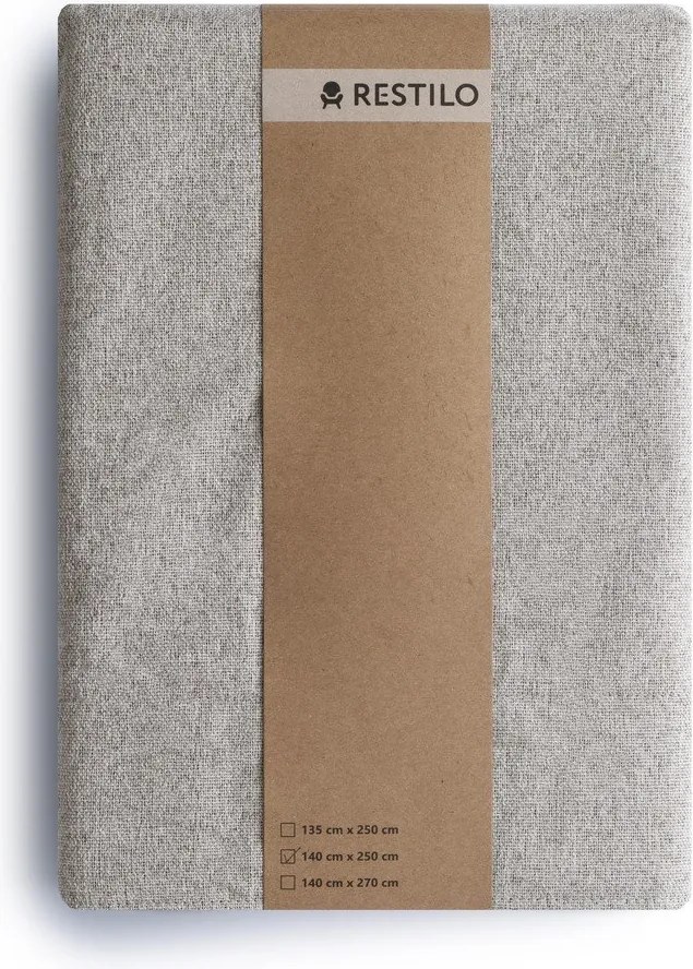 Taupe zatemňovací závěs 140x250 cm Corita – Restilo