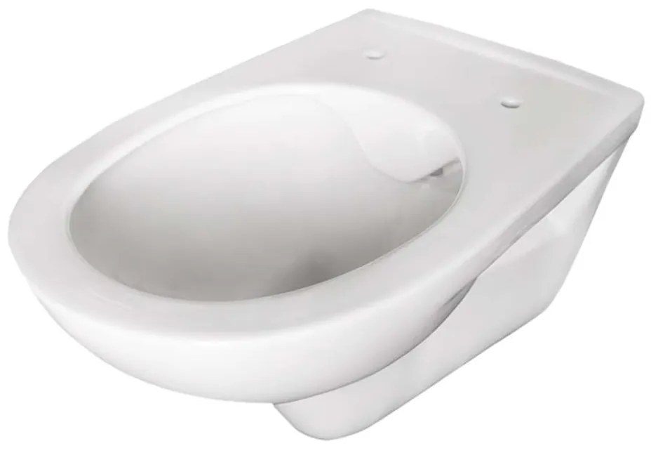 Alca - Závěsné WC, Rimflow, bílá WC RIMFLOW
