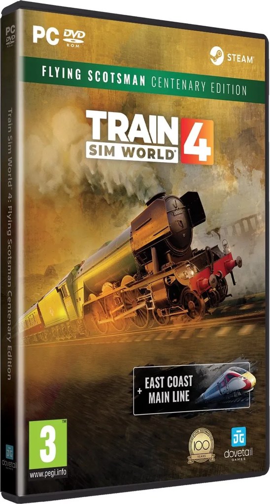 Hra na pc train sim world 4 flying scotsman centenary edition