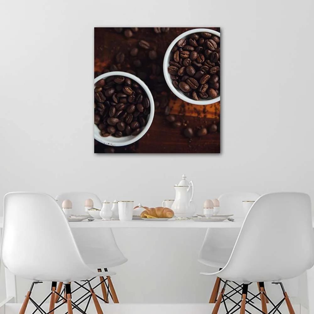 Obraz na plátně Šálek na kávu - 50x50 cm