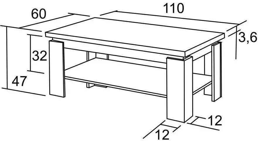 BRADOP Konferenční stůl Evžen K220