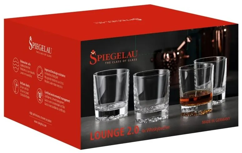 Spiegelau skleničky na whisky LOUNGE 310 ml 4KS