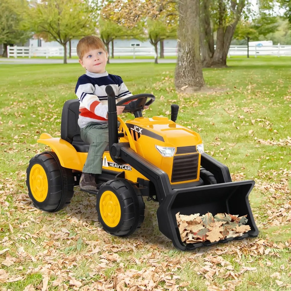Costway Mobile children's excavator s adjustable digging shovel pro children