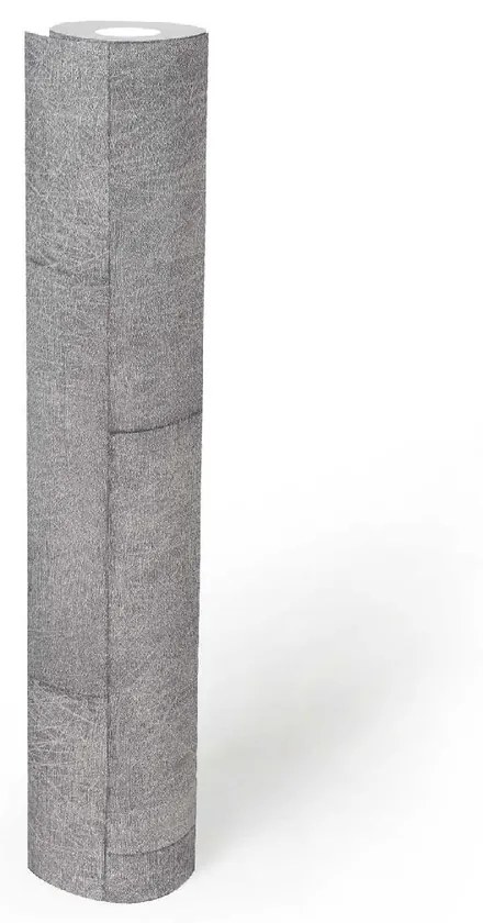 A.S. Création | Vliesová tapeta na zeď Titanium 3 38201-1 | 0,53 x 10,05 m | šedá