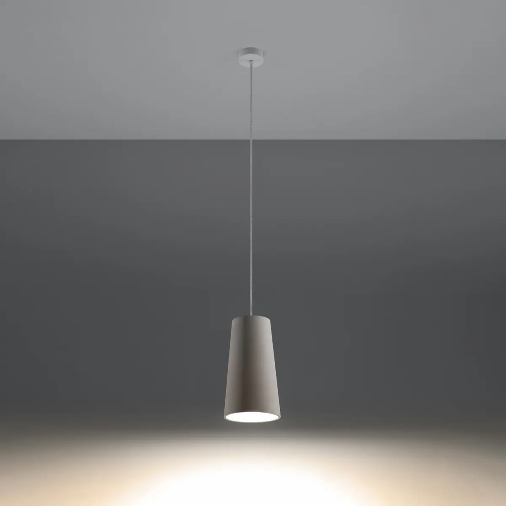 Sollux Lighting Keramická závěsná lampa GULCAN