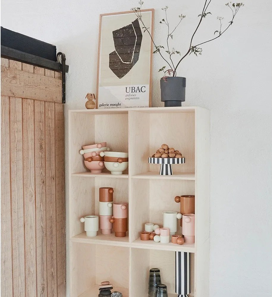 Světle růžová porcelánová servírovací miska Inka – OYOY Living Design