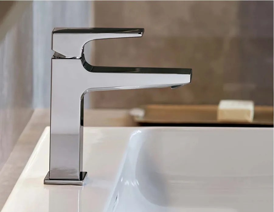 Hansgrohe Metropol, umyvadlová baterie 110 s výpustí Push-Open, chromová, 32507000
