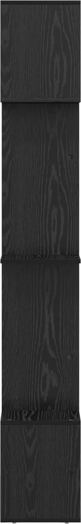 Knihovna 9 úrovní 92 x 29 x 188 cm Kompozitní dřevo Černý dub 3388359