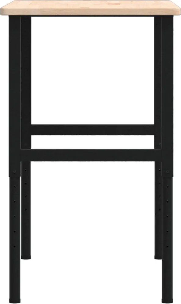 Pracovní stůl 100 x 60 x (71,5–98) cm masivní dub obdélníkový 3309678