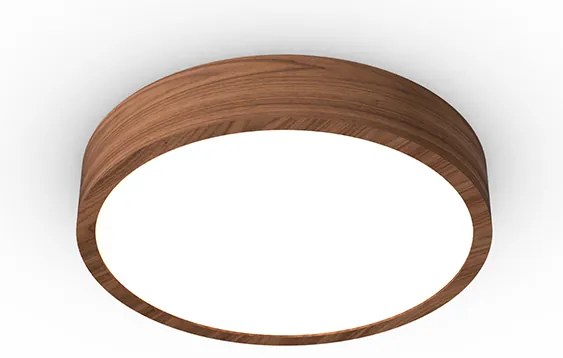 Masivní dřevěné svítidlo woodLED Round Ceiling  Masivní dřevěné svítidlo Woodled Round Ceiling Dřevodekor: Ořech Americký, Průměr: 590 mm, Teplota…