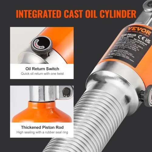 Hydraulický stahovák ozubených kol, oddělovač ložisek kol s maximální kapacitou