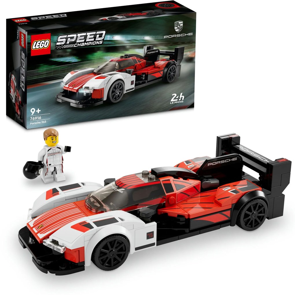 Lego stavebnice lego speed champions 76916 porsche 963