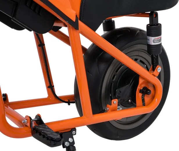 Elektrická motorka SUPERMOTO oranžová
