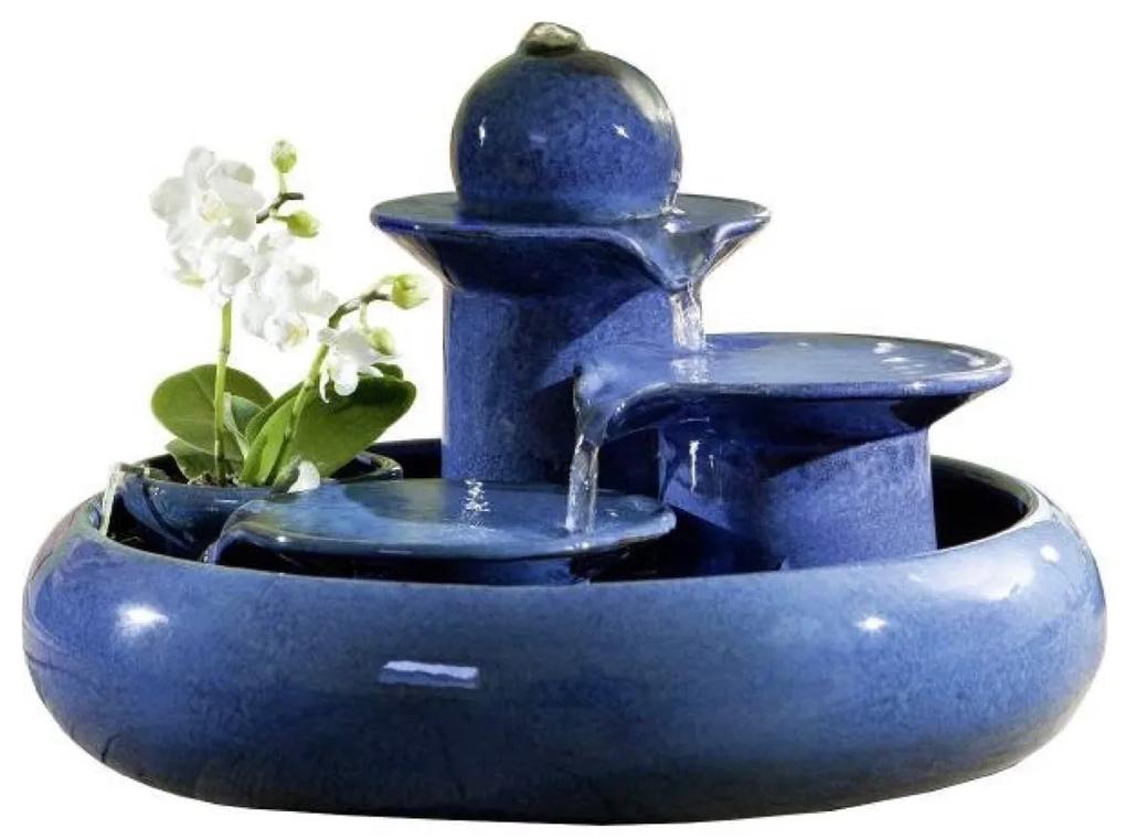 Seliger Keramická fontánka Locarno - Modrá
