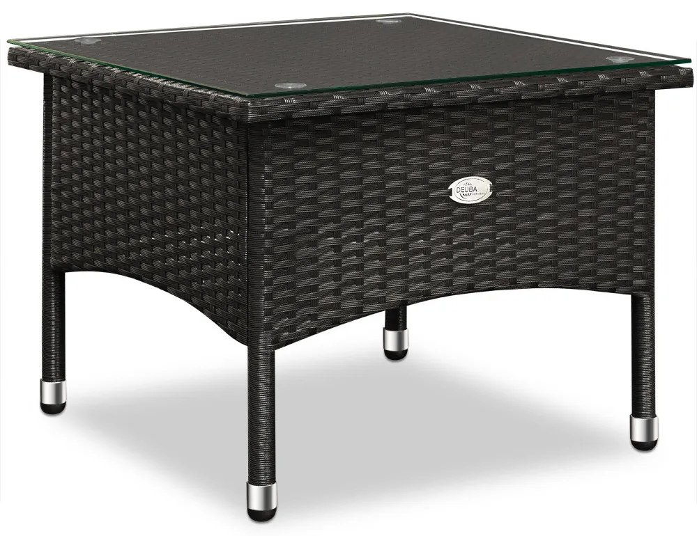 Ratanový stolek / čajový stůl - 50 x 50 x 45 cm