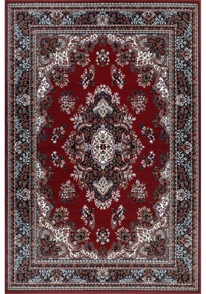 Přírodní kusový koberec Nepal 938-0001-1212-10 | červený Typ: 40x60 cm |  BIANO