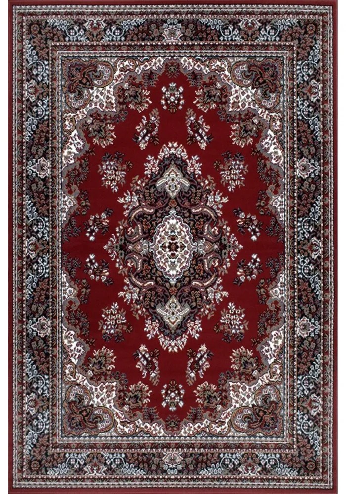 Přírodní kusový koberec Nepal 938-0001-1212-10 | červený Typ: 235x320 cm