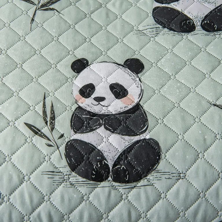 Přehoz na postel PANDA RELAX zelený Rozměr: 170 x 210 cm