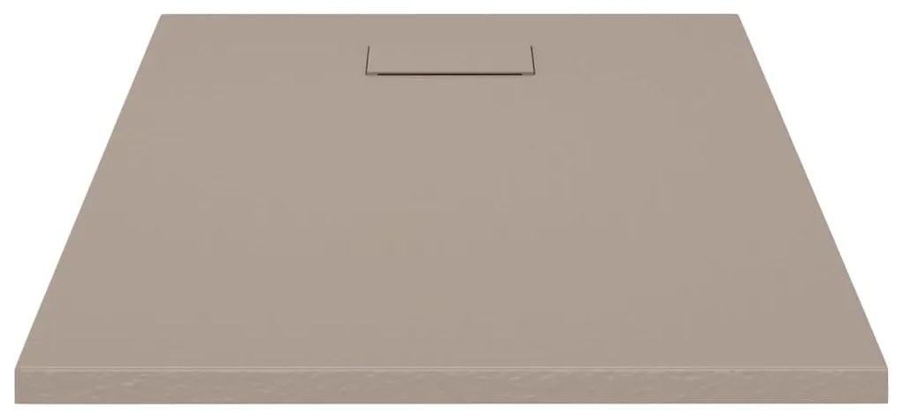 Sprchová vanička SMC hnědá 100 x 70 cm,  148926