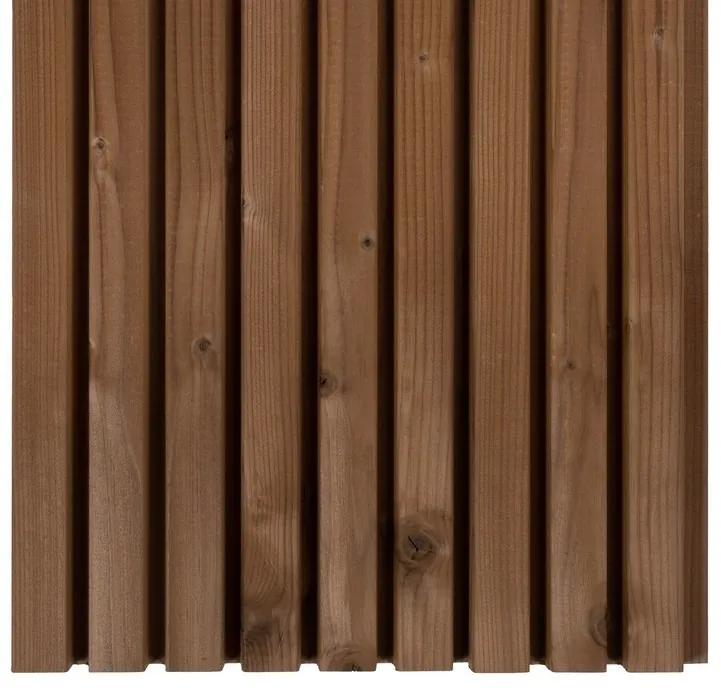 Exteriérový dřevěný obkladový SLAT panel 33-11 masiv 4200x140x32 mm